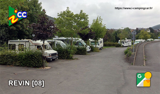 REVIN : Aire de Services et de Stationnement pour Camping Cars D988 ...