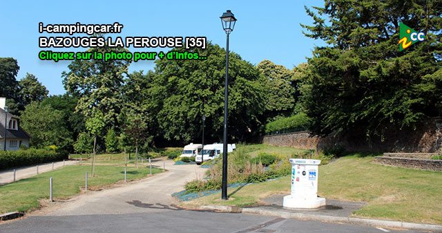 BAZOUGES LA PEROUSE : Aire de Services et de Stationnement pour Camping Cars D796 - Rue des ...