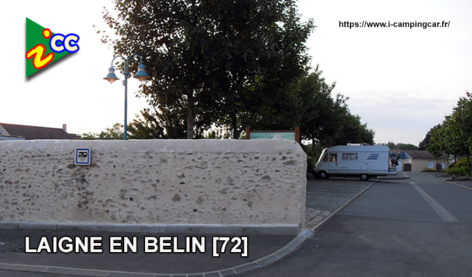LAIGNE EN BELIN : Aire de Services et de Stationnement pour Camping ...