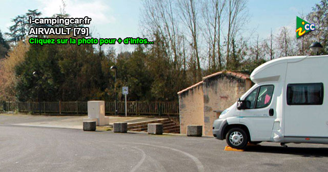 AIRVAULT : Aire de services et de stationnement pour camping cars